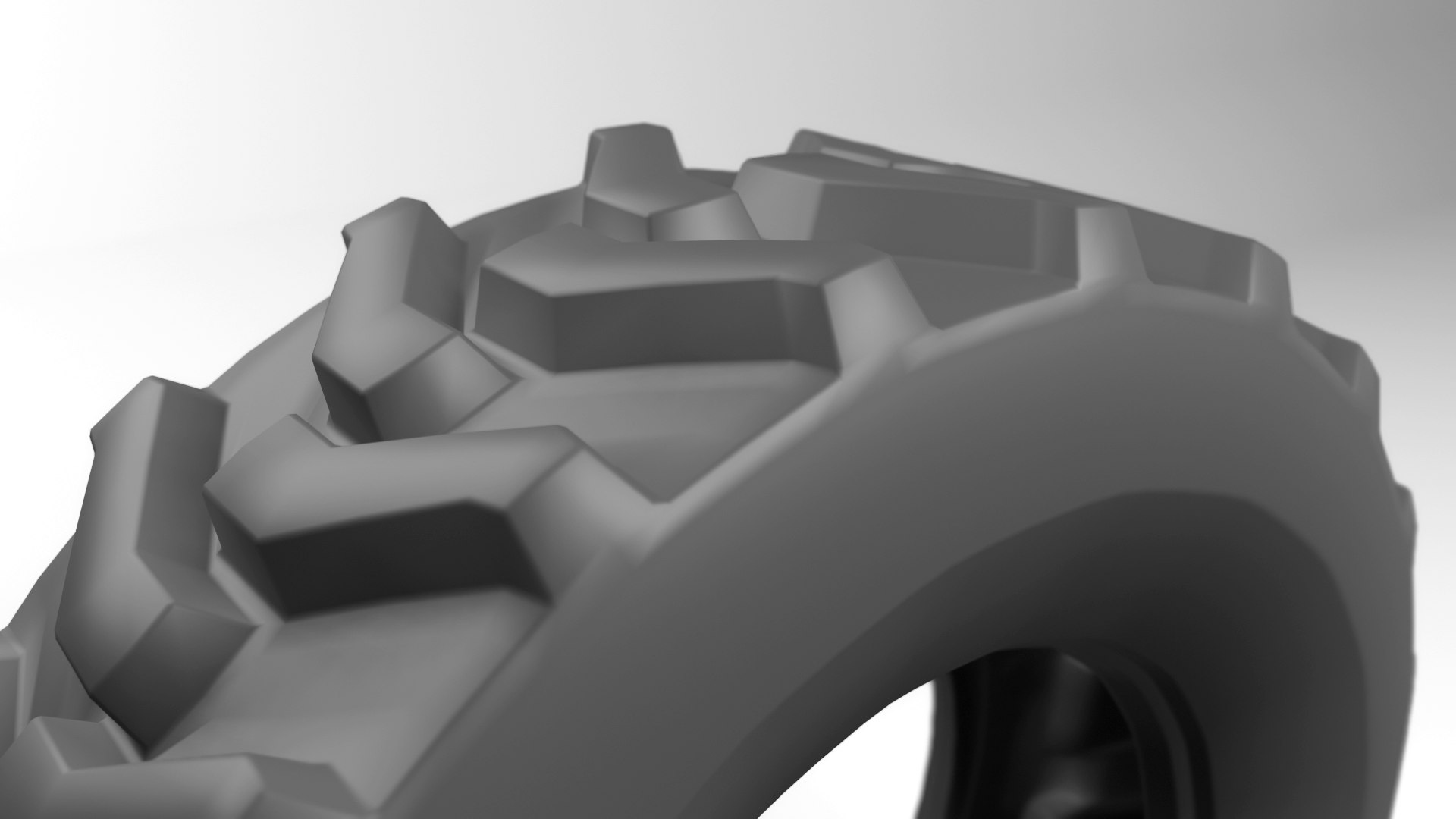 Tractor Tire 3D Model - TurboSquid 1844289