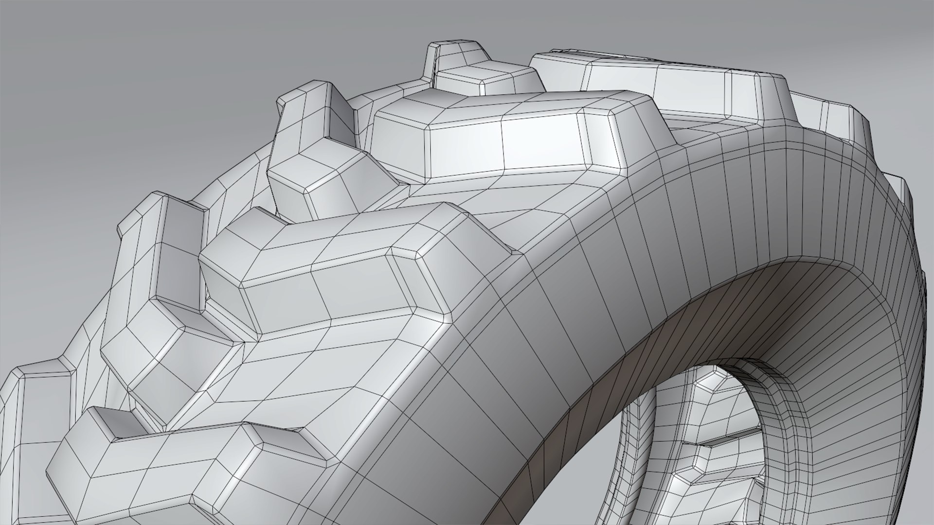 Tractor Tire 3D Model - TurboSquid 1844289