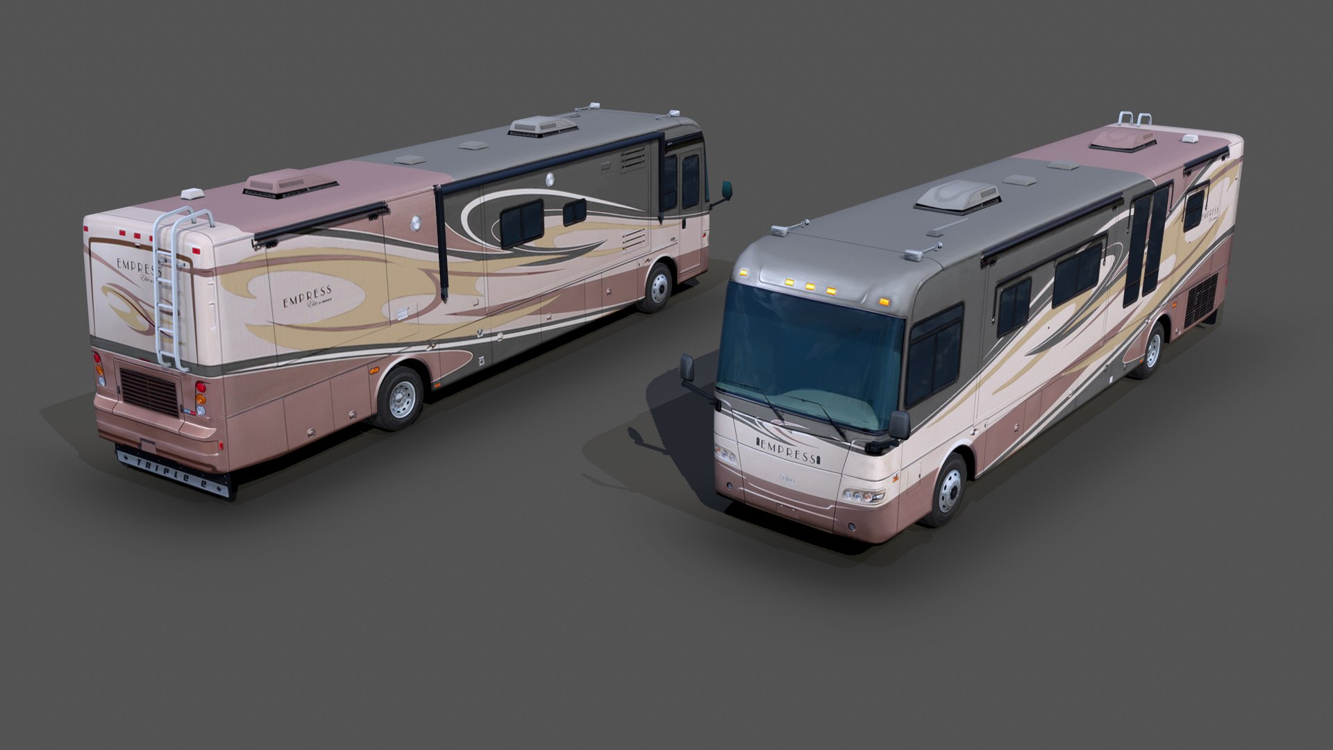 3D Triple E Empress RV 2009 - TurboSquid 1762883