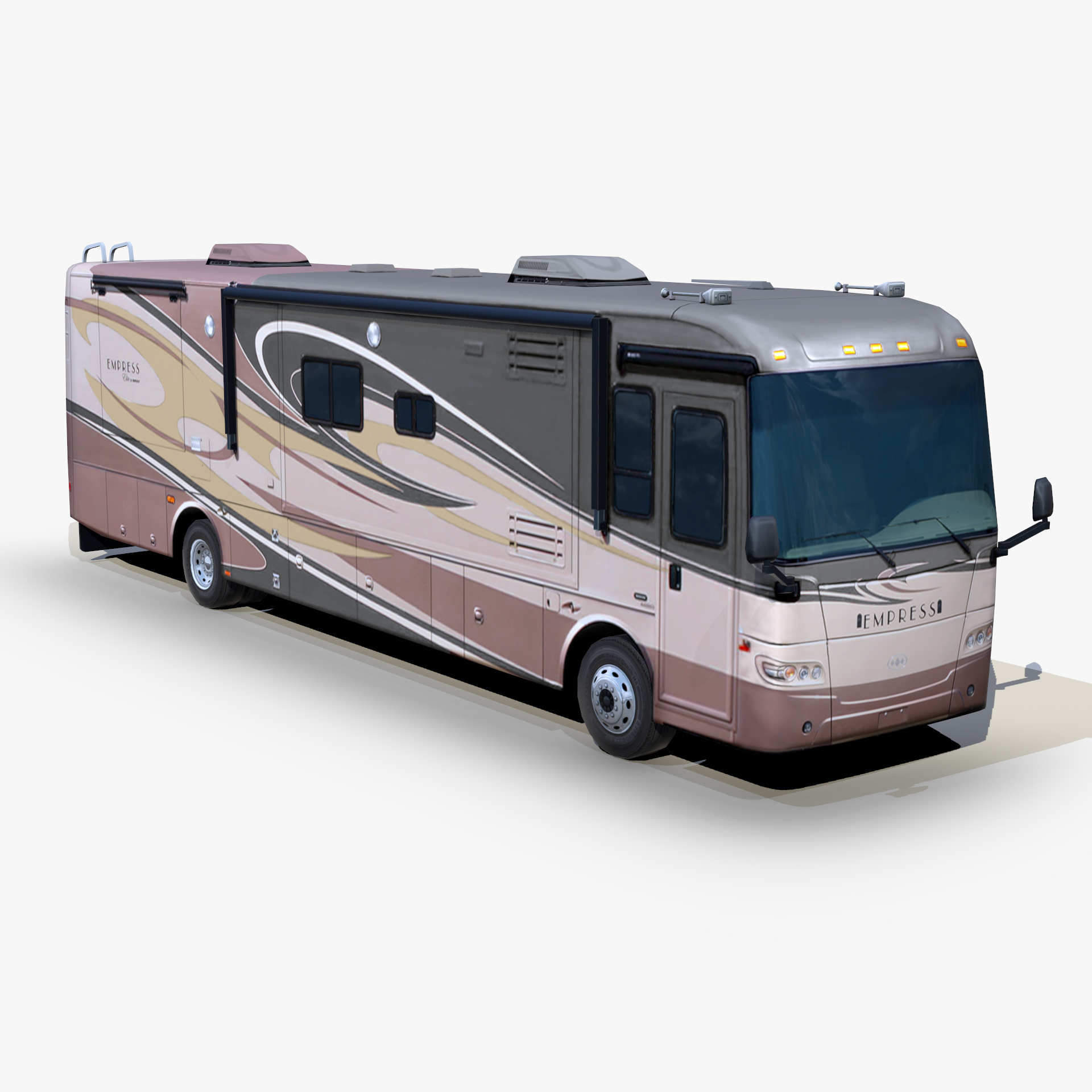 3D Triple E Empress RV 2009 - TurboSquid 1762883