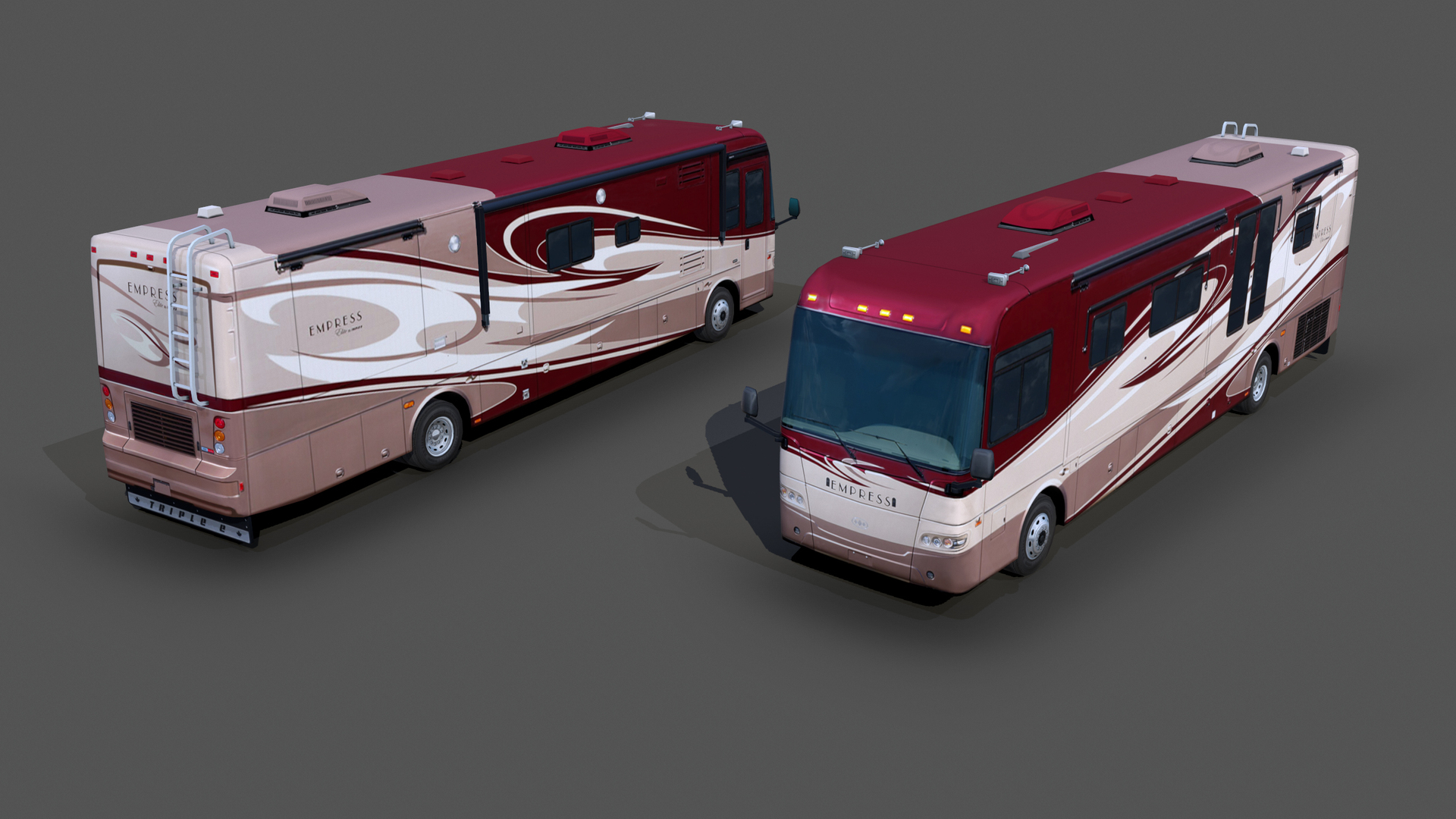 3D Triple E Empress RV 2009 - TurboSquid 1762883