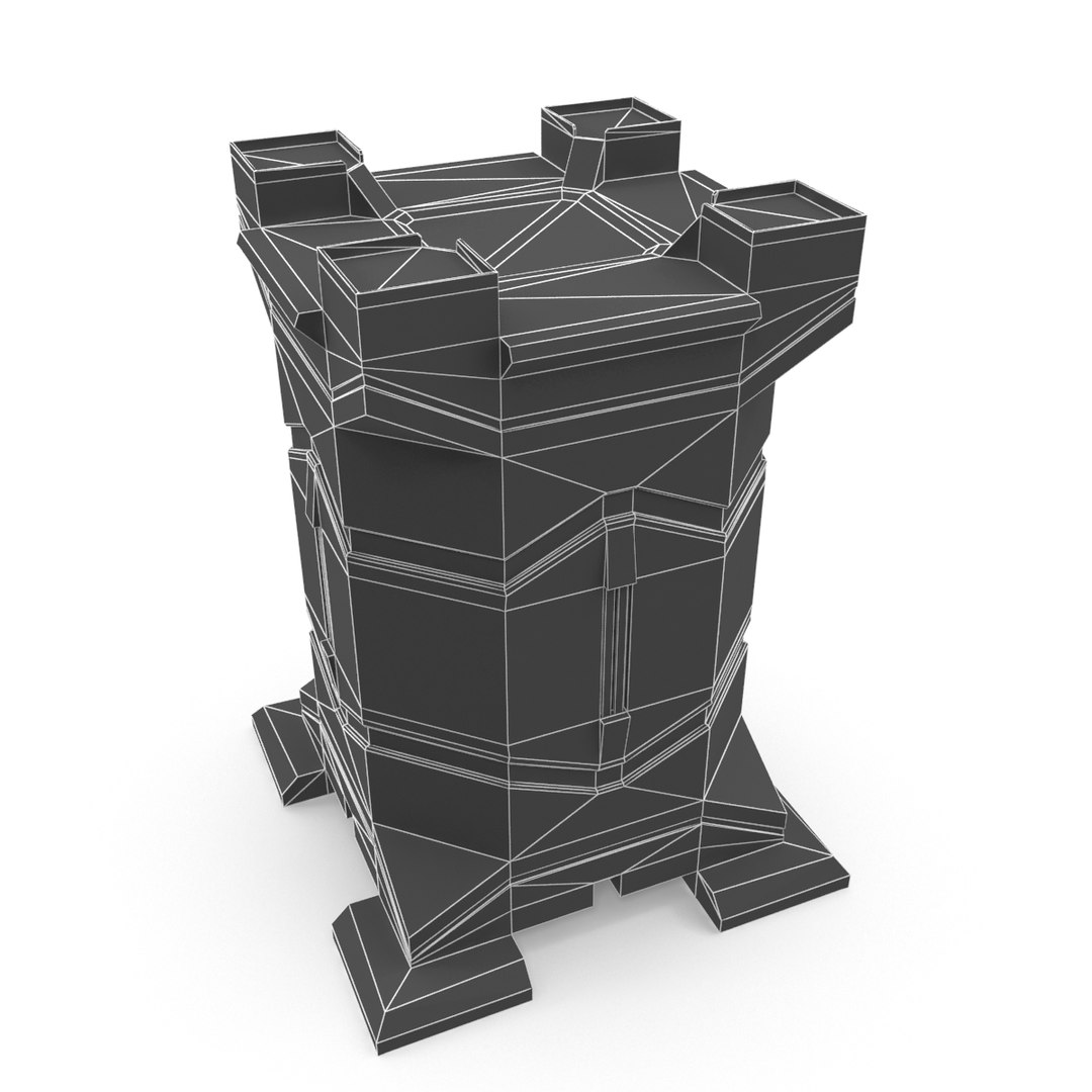 3D Pillar Architecture Column - TurboSquid 1286745