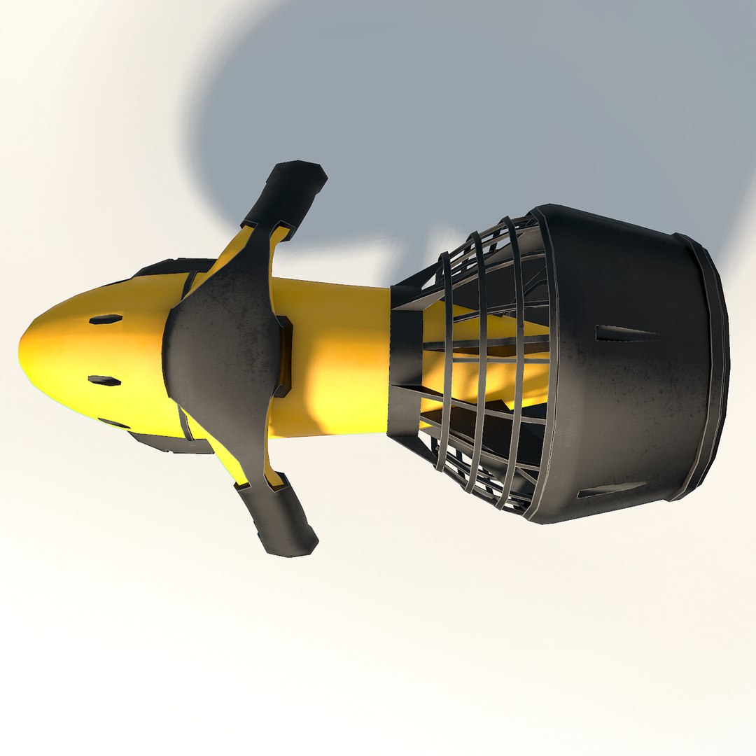 3D yellow underwater model | 1144628 | TurboSquid