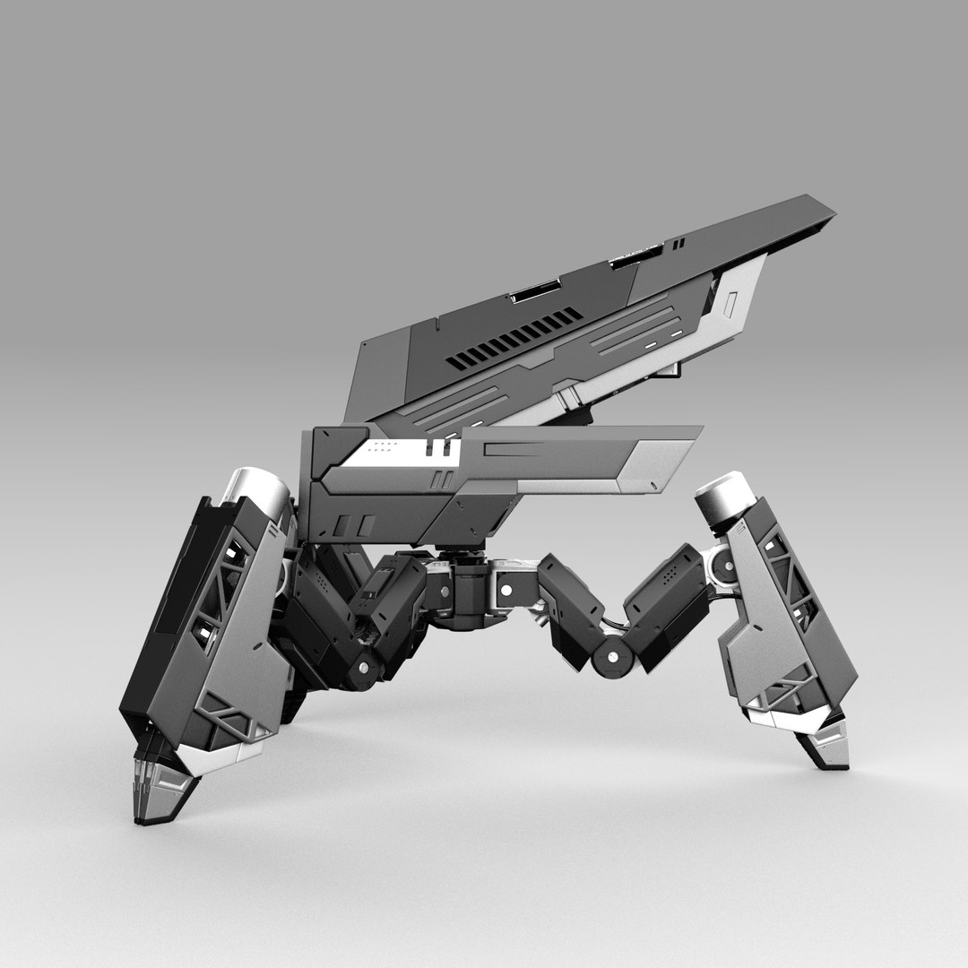 Robot Tribot 102f 3D - TurboSquid 1521016