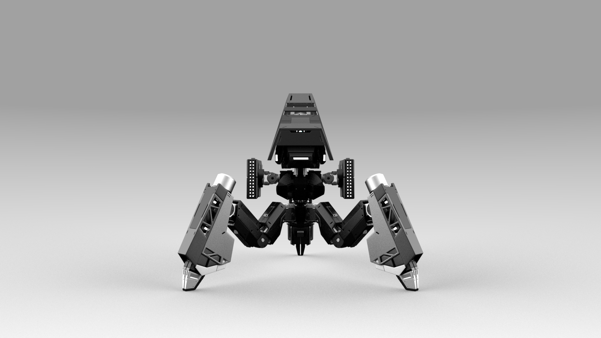 Robot Tribot 102f 3D - TurboSquid 1521016