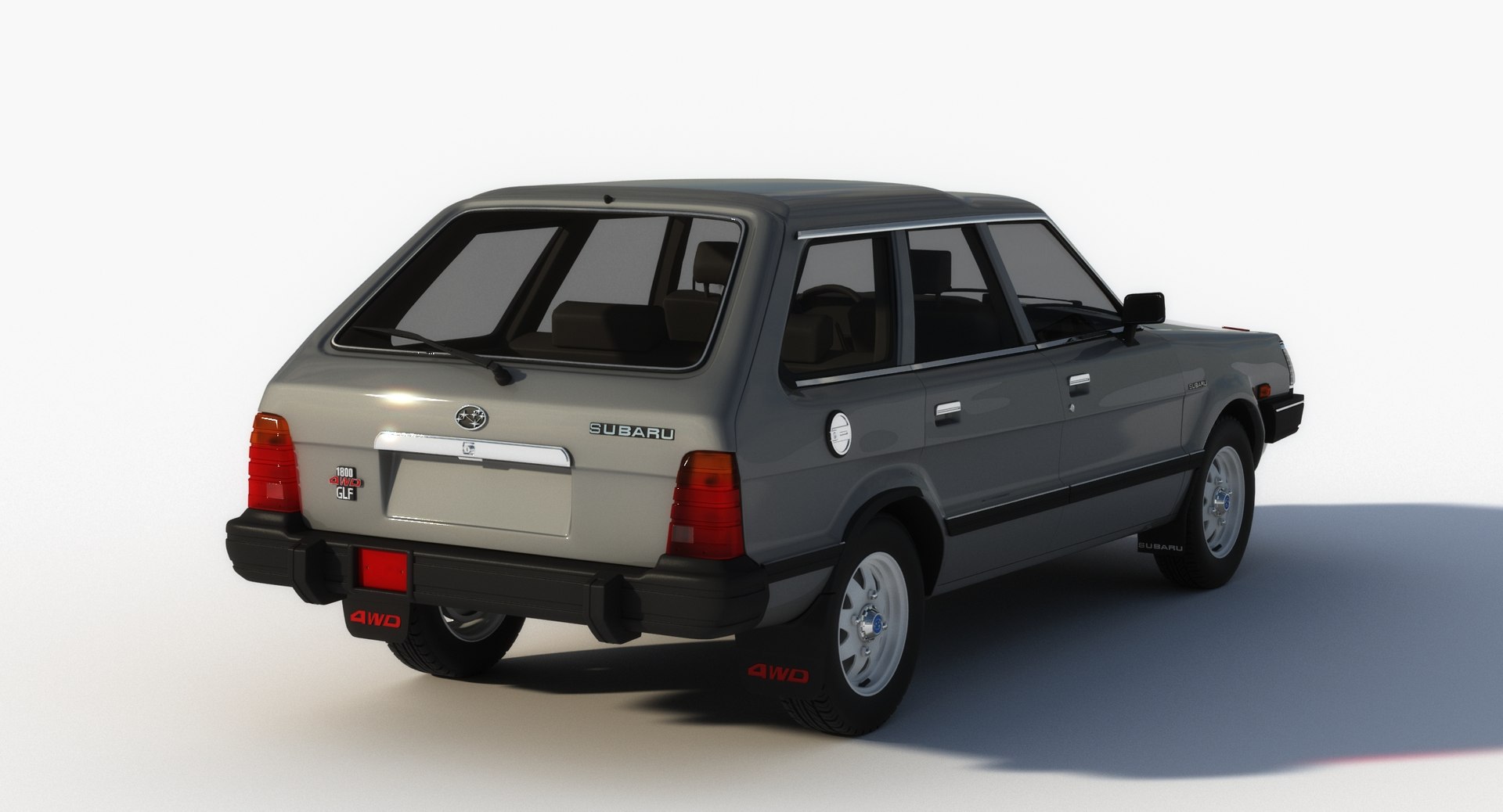 3D Subaru 1800 4wd - TurboSquid 1250565