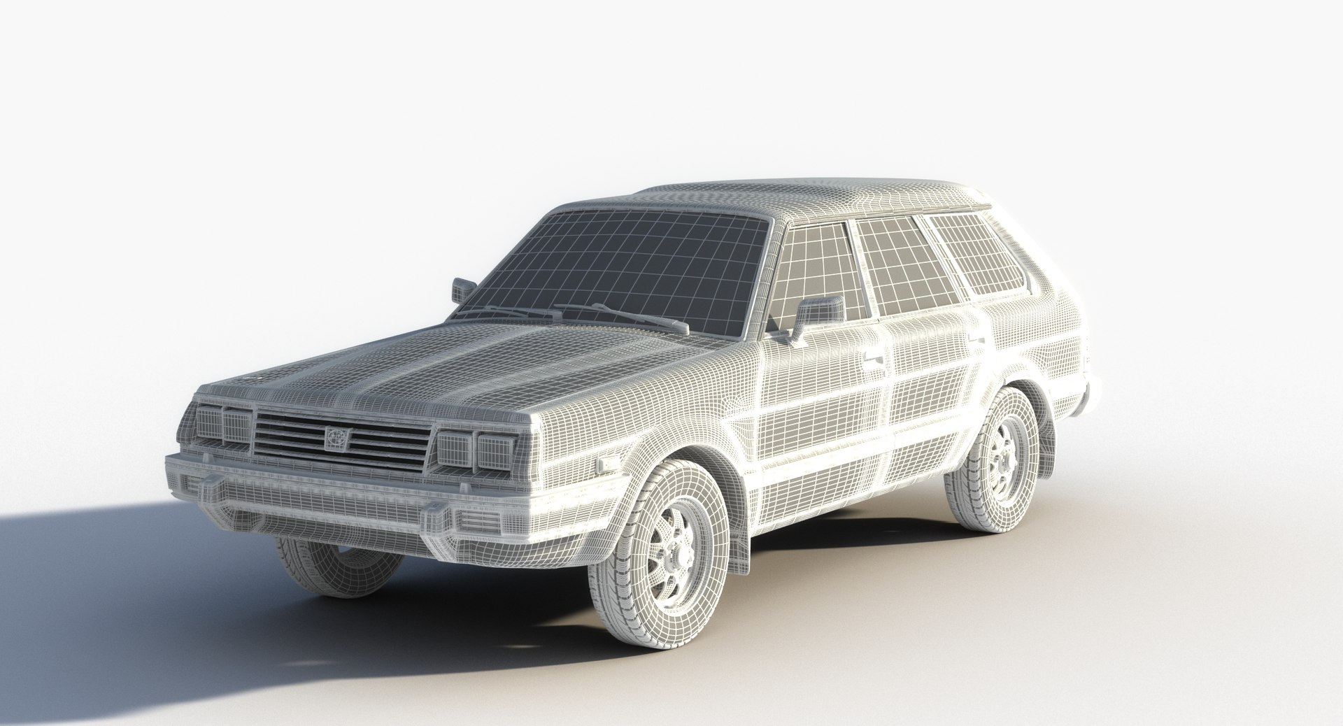 3D Subaru 1800 4wd - TurboSquid 1250565