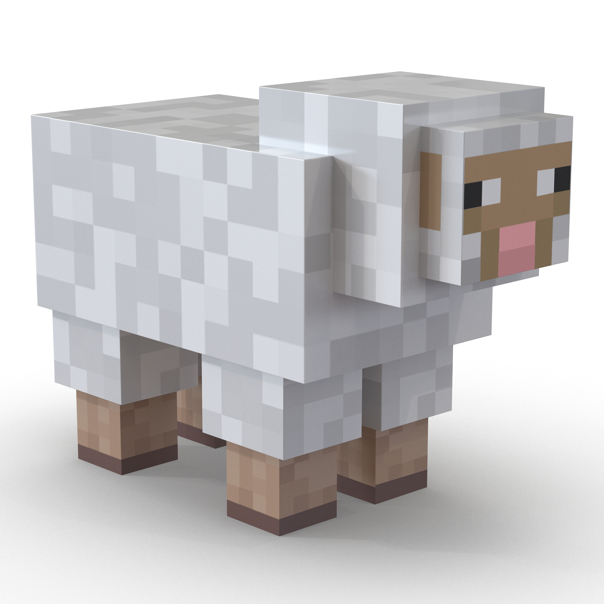 modelo 3d Ovejas minecraft - TurboSquid 1023342