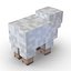 3d Minecraft Sheep Model