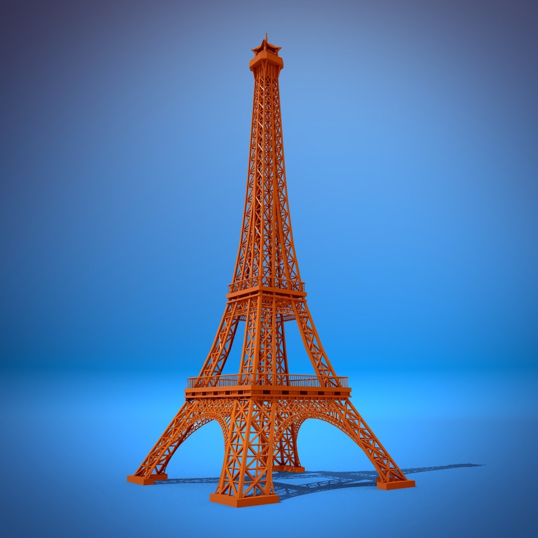 3ds Eiffel Tower