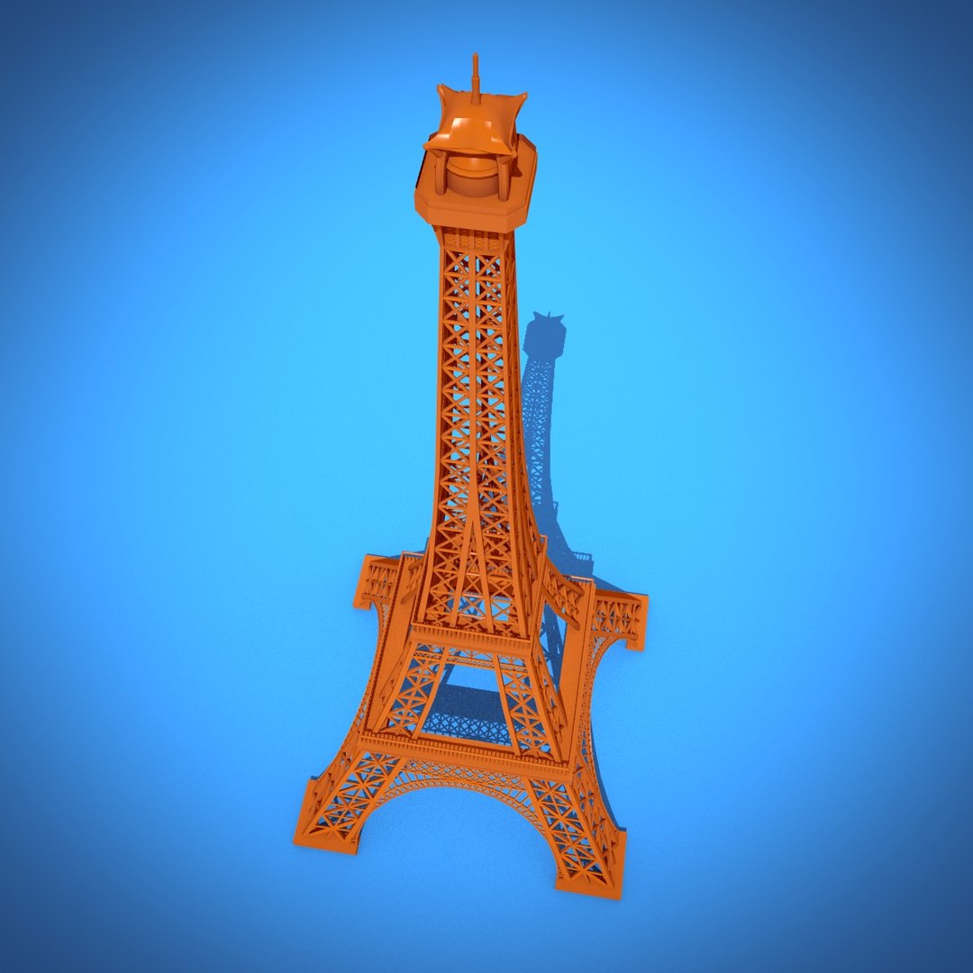 3ds Eiffel Tower