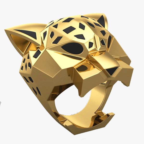 Cartier Panther Ring Modelo 3D - TurboSquid 1963554
