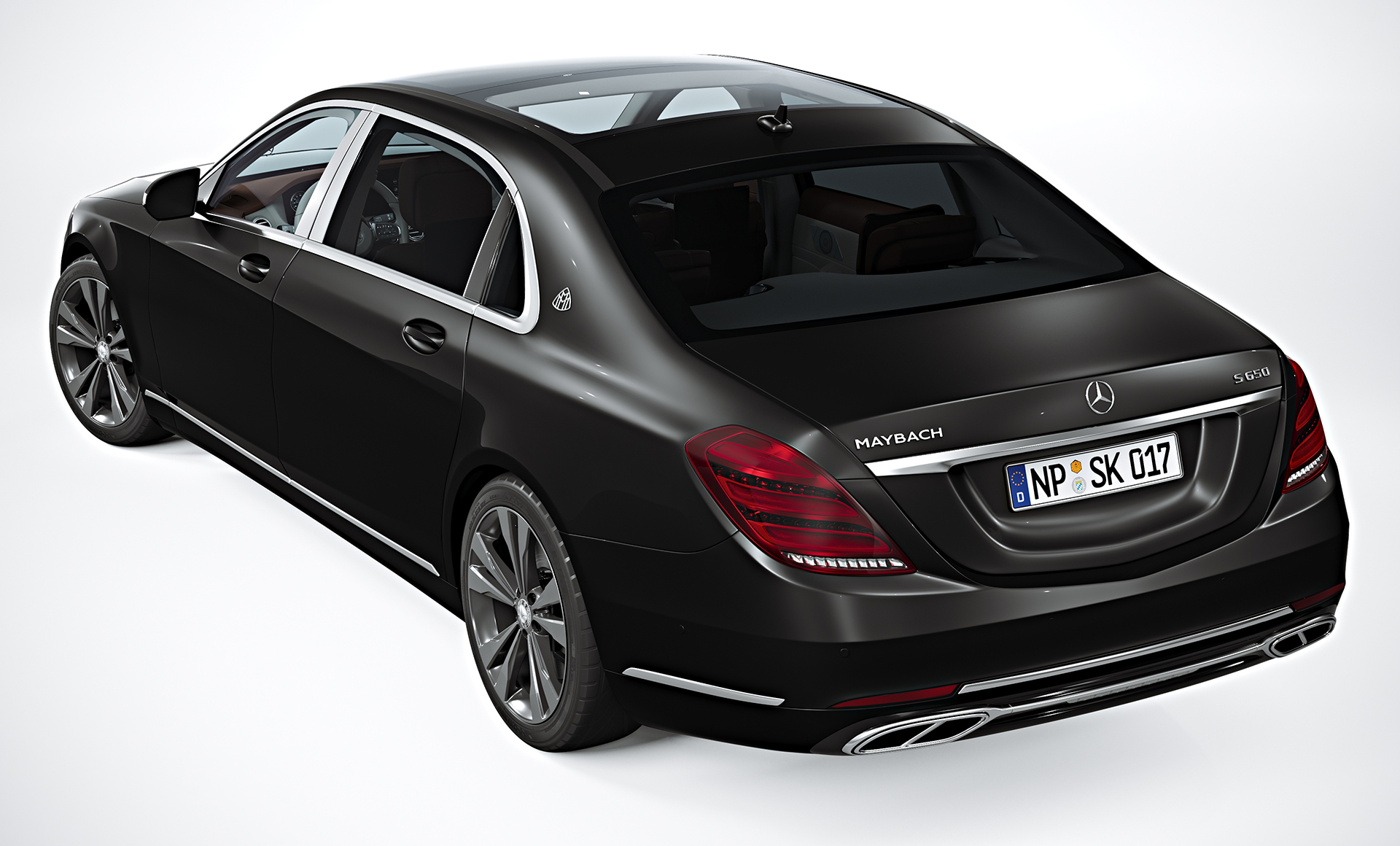 2018 mercedes-benz s-class maybach model - TurboSquid 1217175