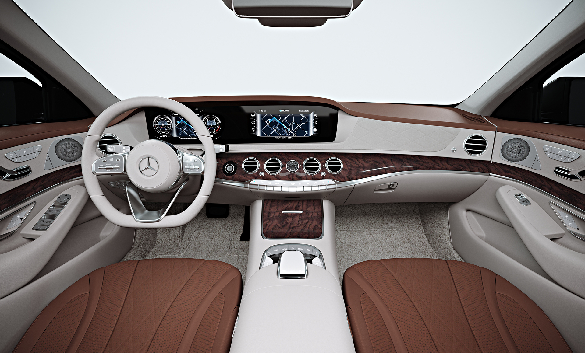 2018 mercedes-benz s-class maybach model - TurboSquid 1217175