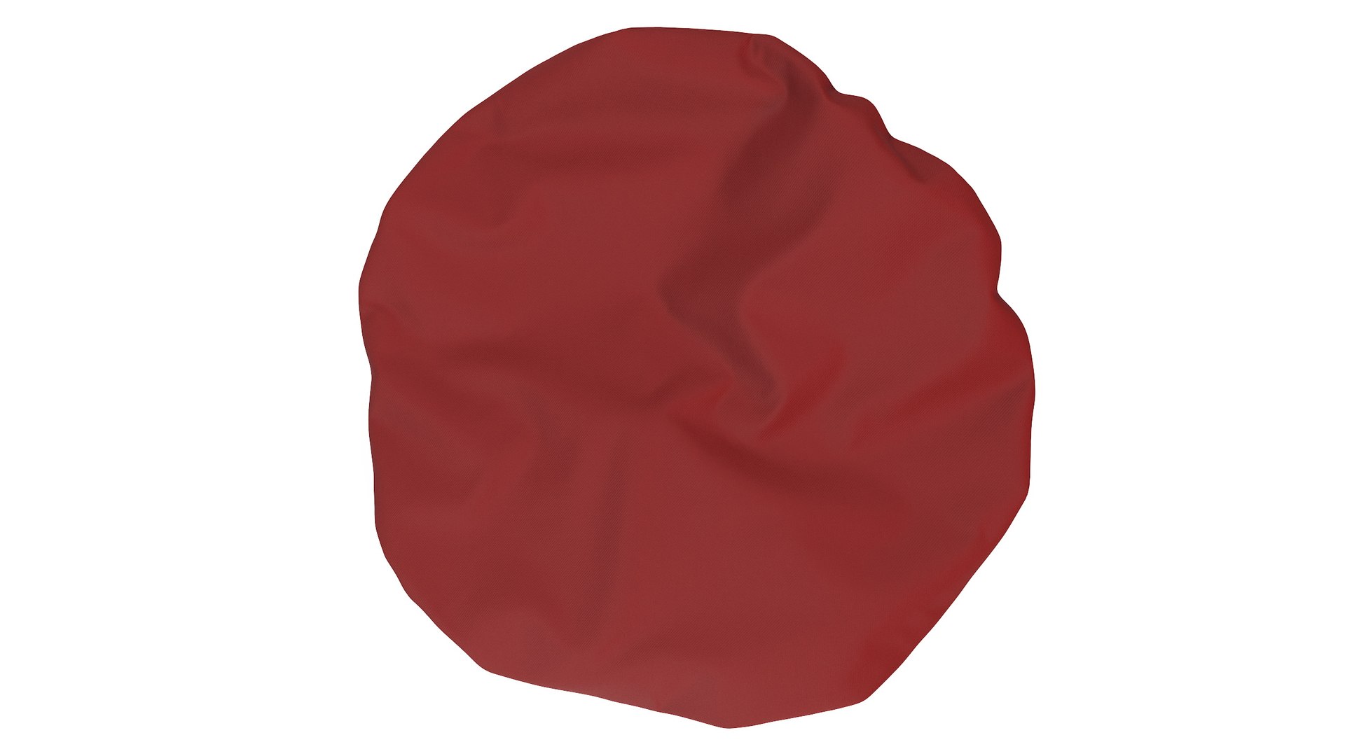 Red Chef Hat 3D Model - TurboSquid 2256288