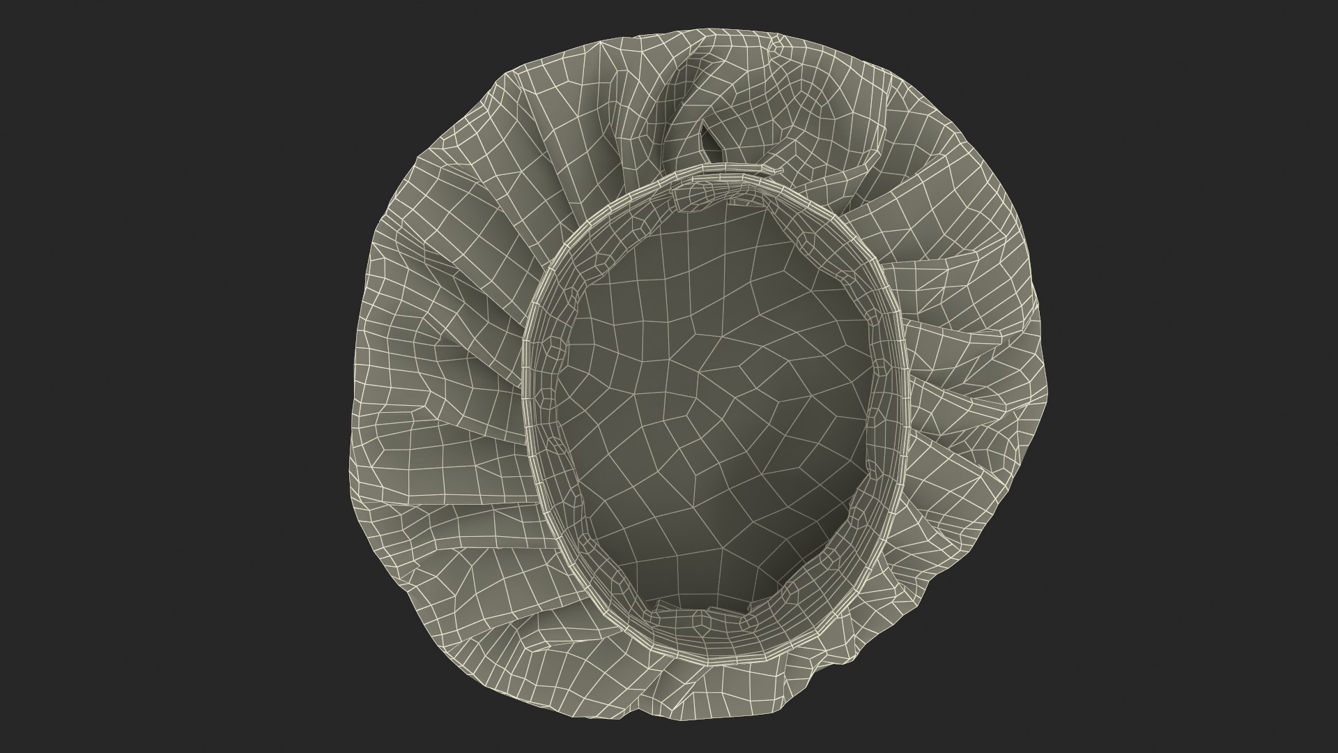 Red Chef Hat 3D Model - TurboSquid 2256288