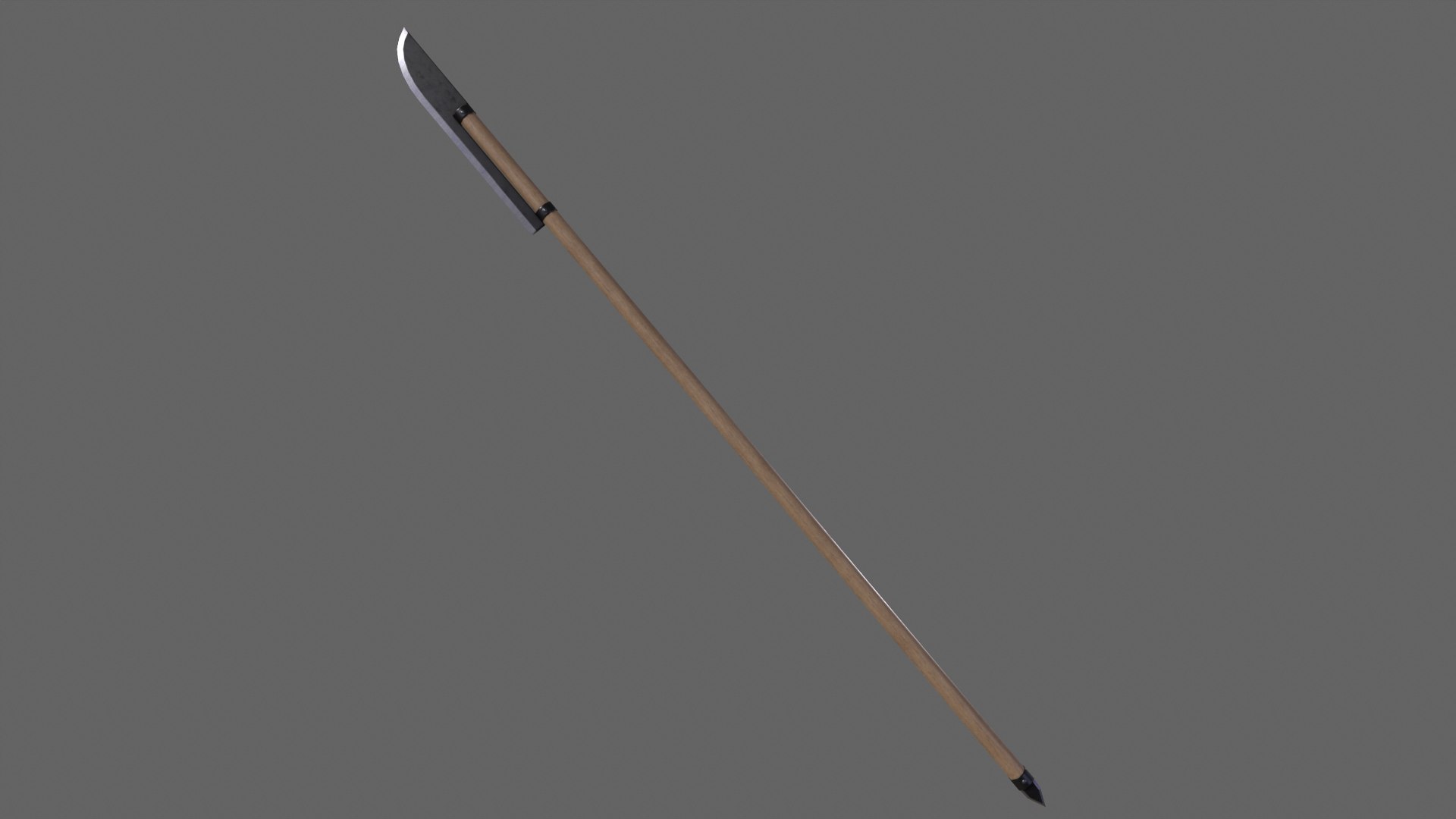 PBR Polearm V2b model - TurboSquid 1941323