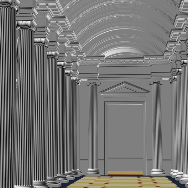 3D hall h model - TurboSquid 1307348