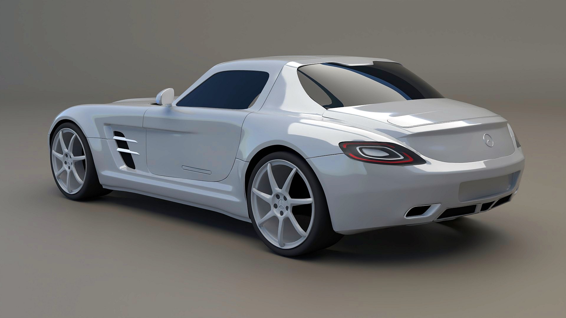 3D Model Mercedes AMG SLS Sports Car - TurboSquid 2386969