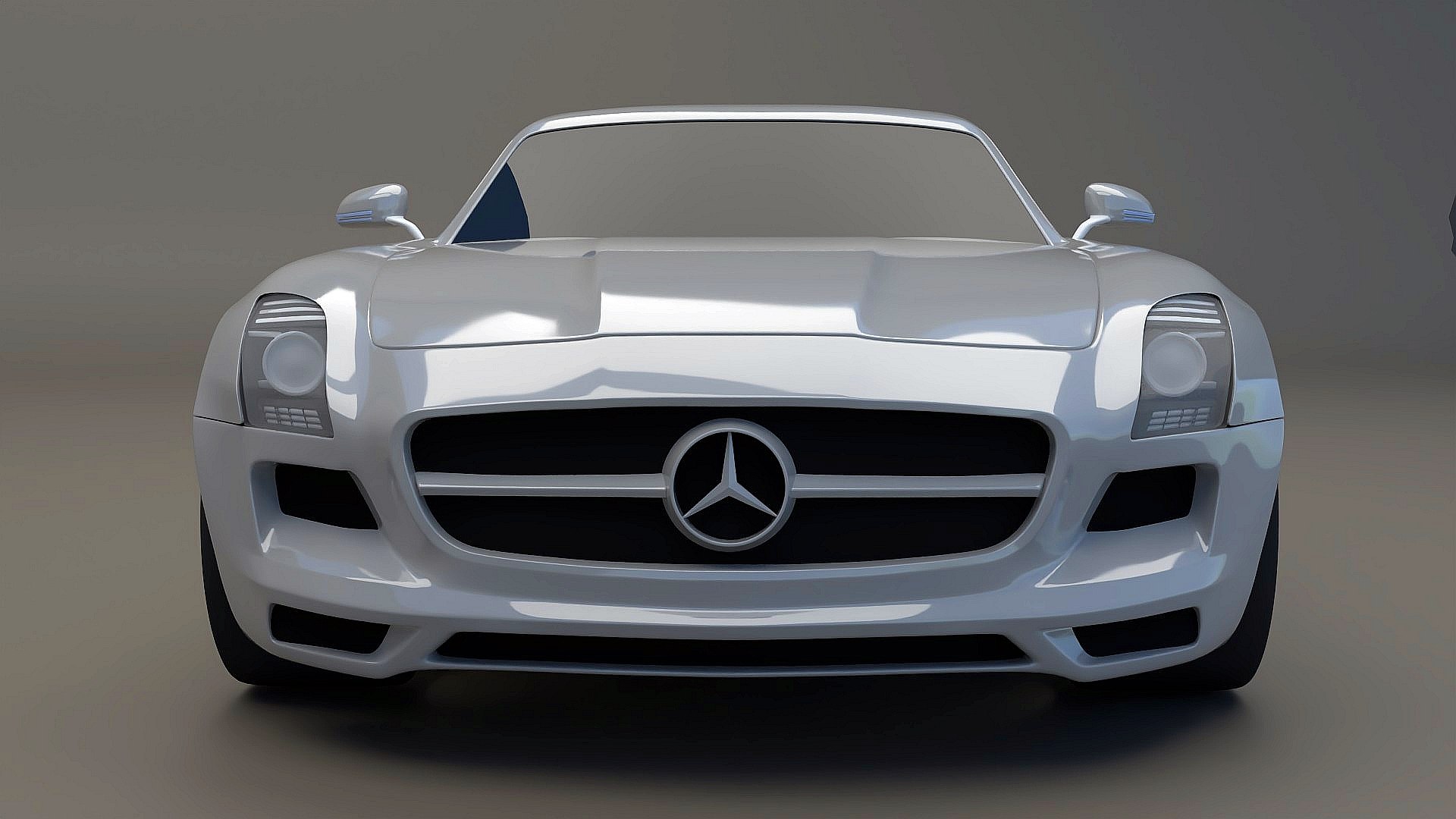 3D Model Mercedes AMG SLS Sports Car - TurboSquid 2386969
