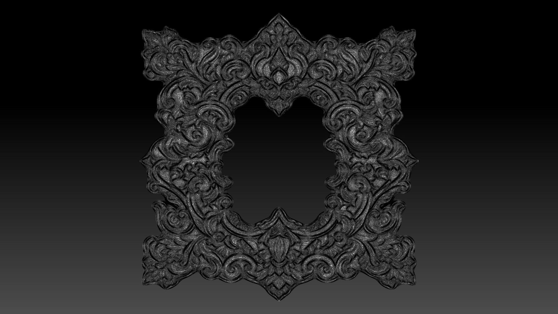 Bas Relief Frame 240506 01 3D Print Model Model - TurboSquid 2292112