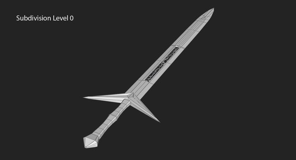 3d saint sword