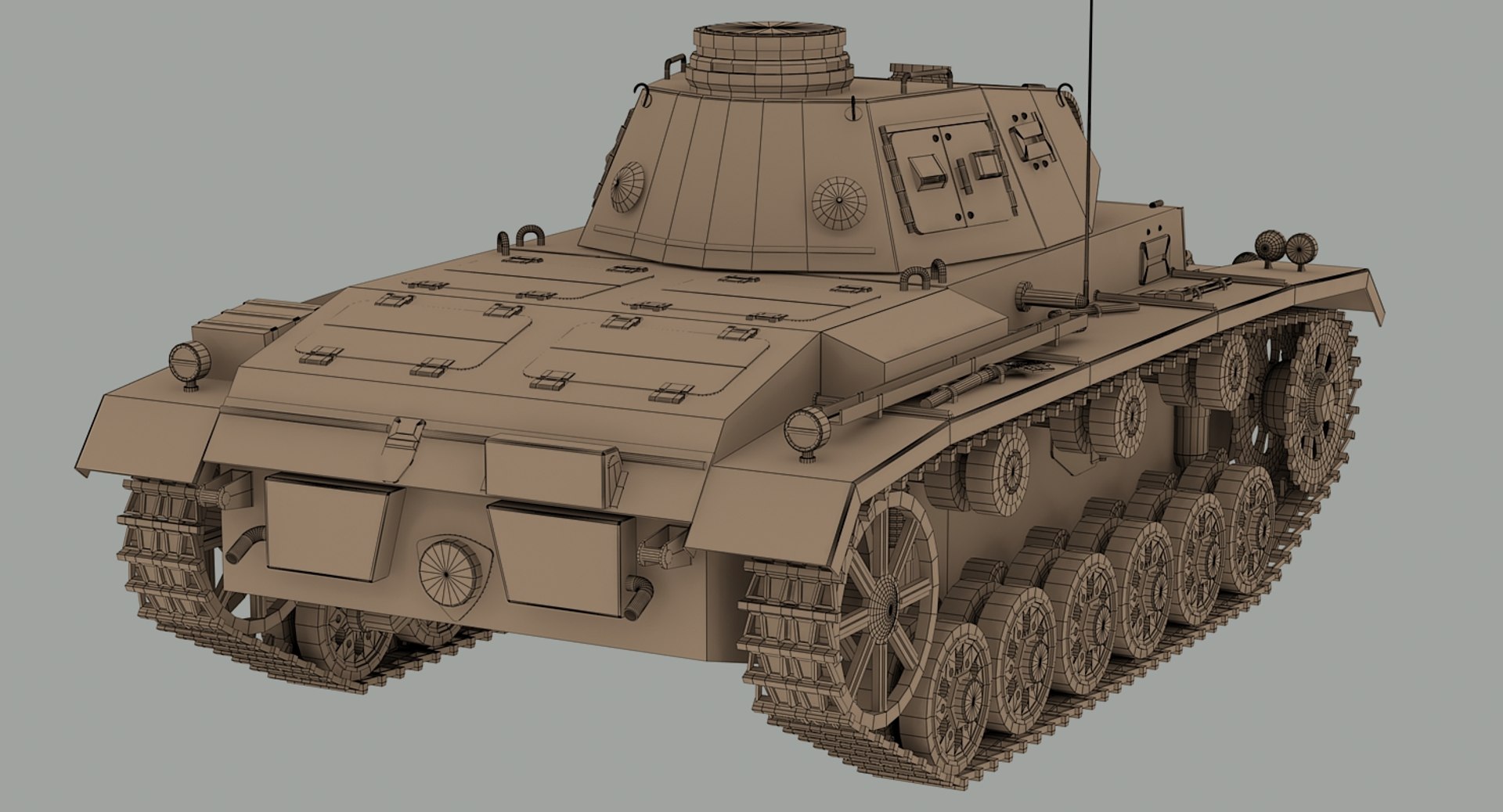 3D Ww2 German Panzer 3 - TurboSquid 1298291
