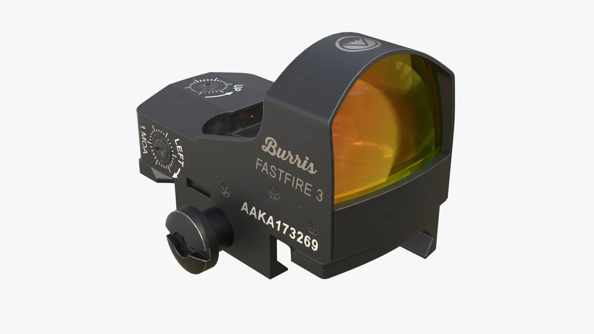 Burris Fastfire 3 Red Dot Sight 3D Model - TurboSquid 2415265