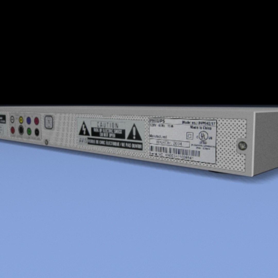 3d Dvd Player Model
