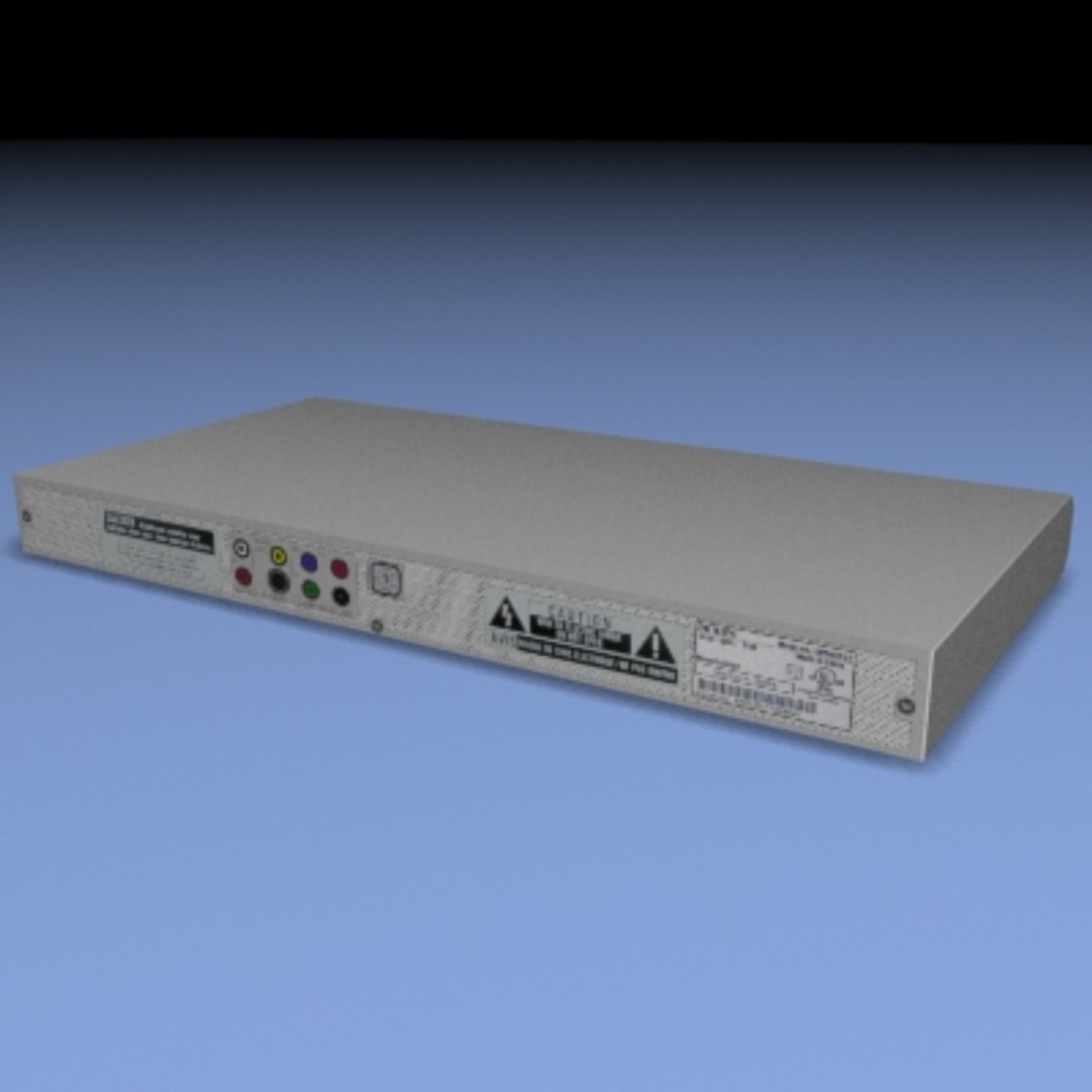 3d Dvd Player Model