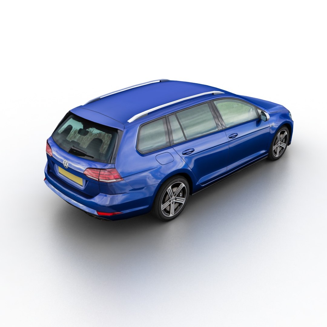 2017 Golf R-line Estate Model - TurboSquid 1161560