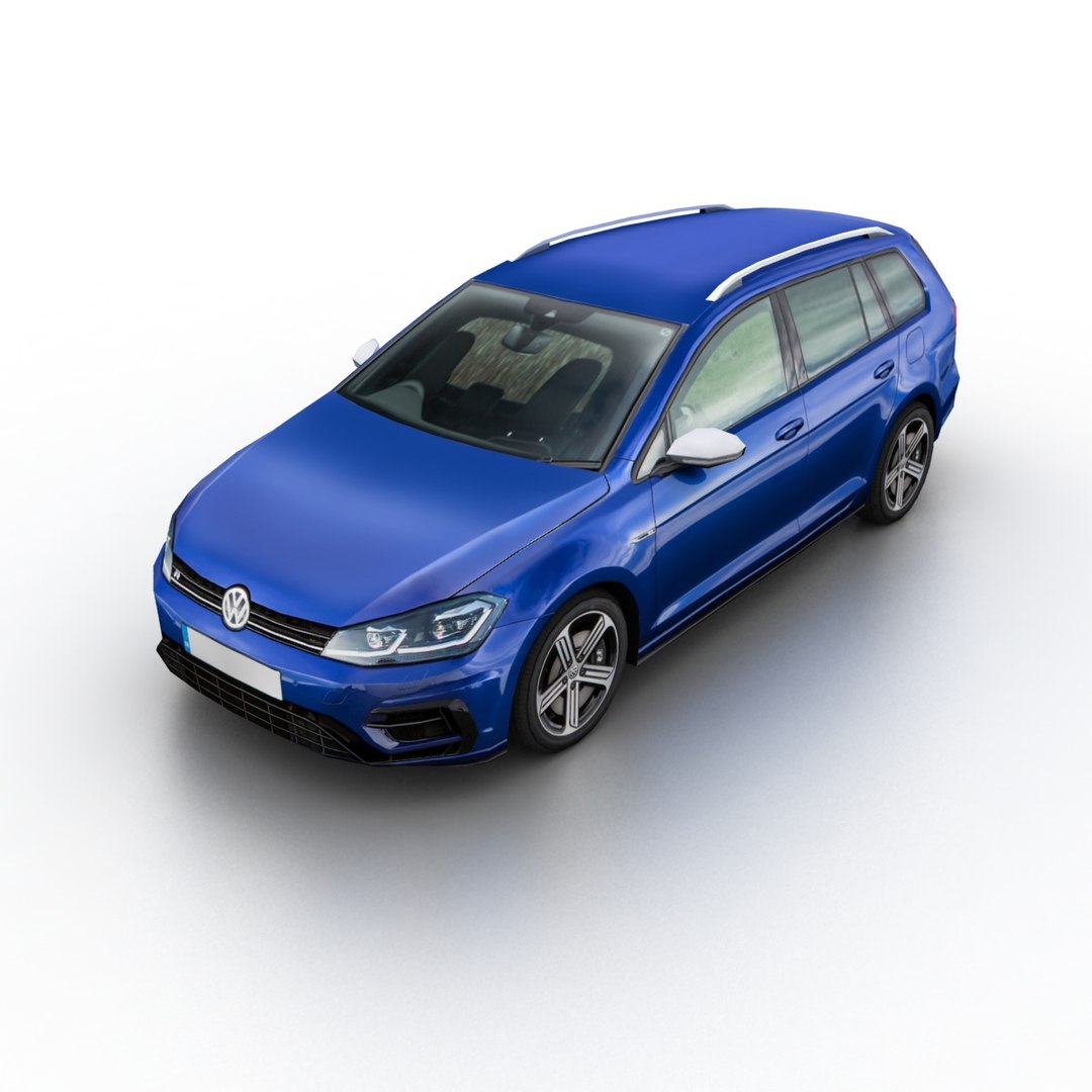 2017 Golf R-line Estate Model - TurboSquid 1161560