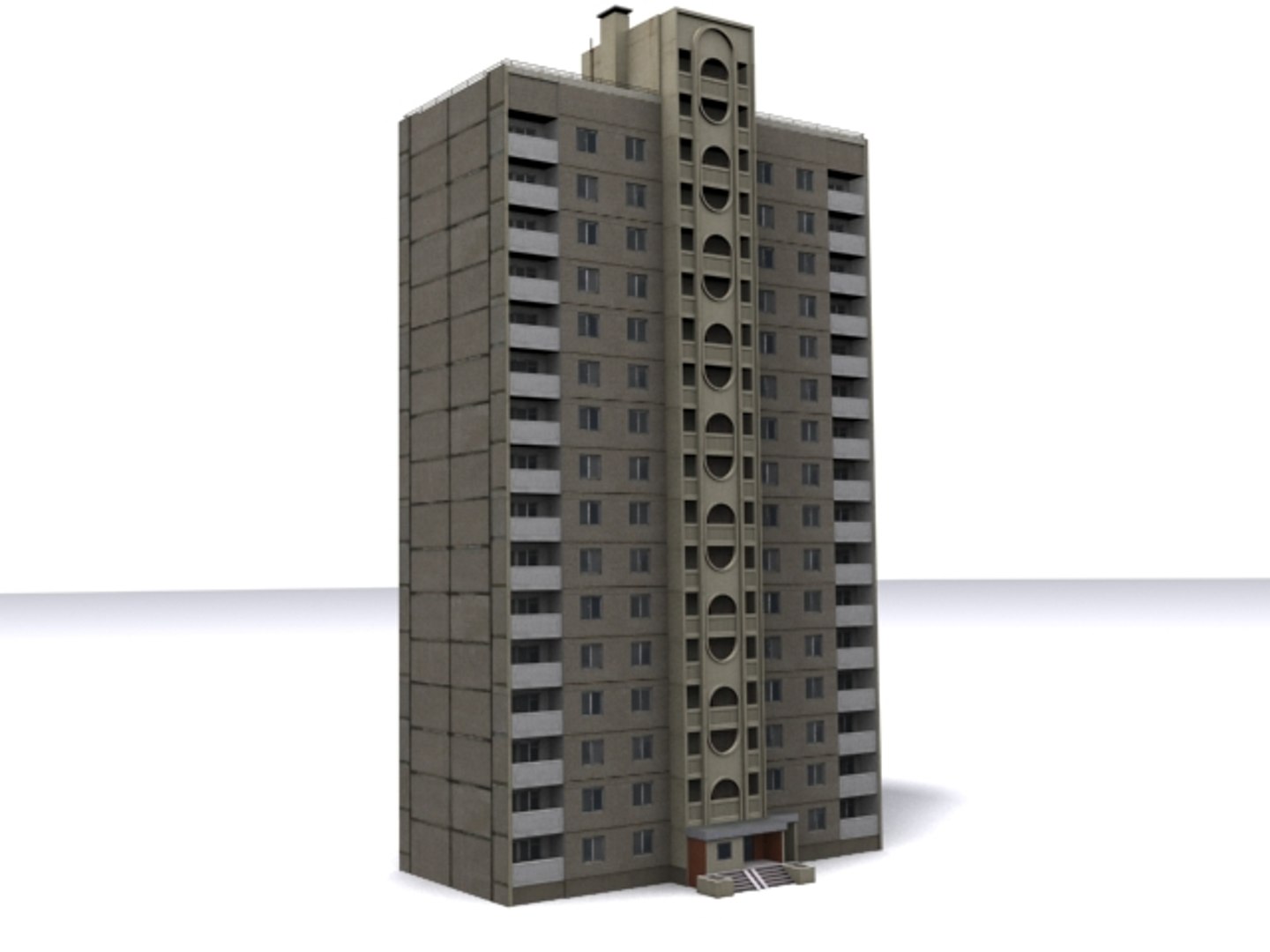 sixteen-house 3d model