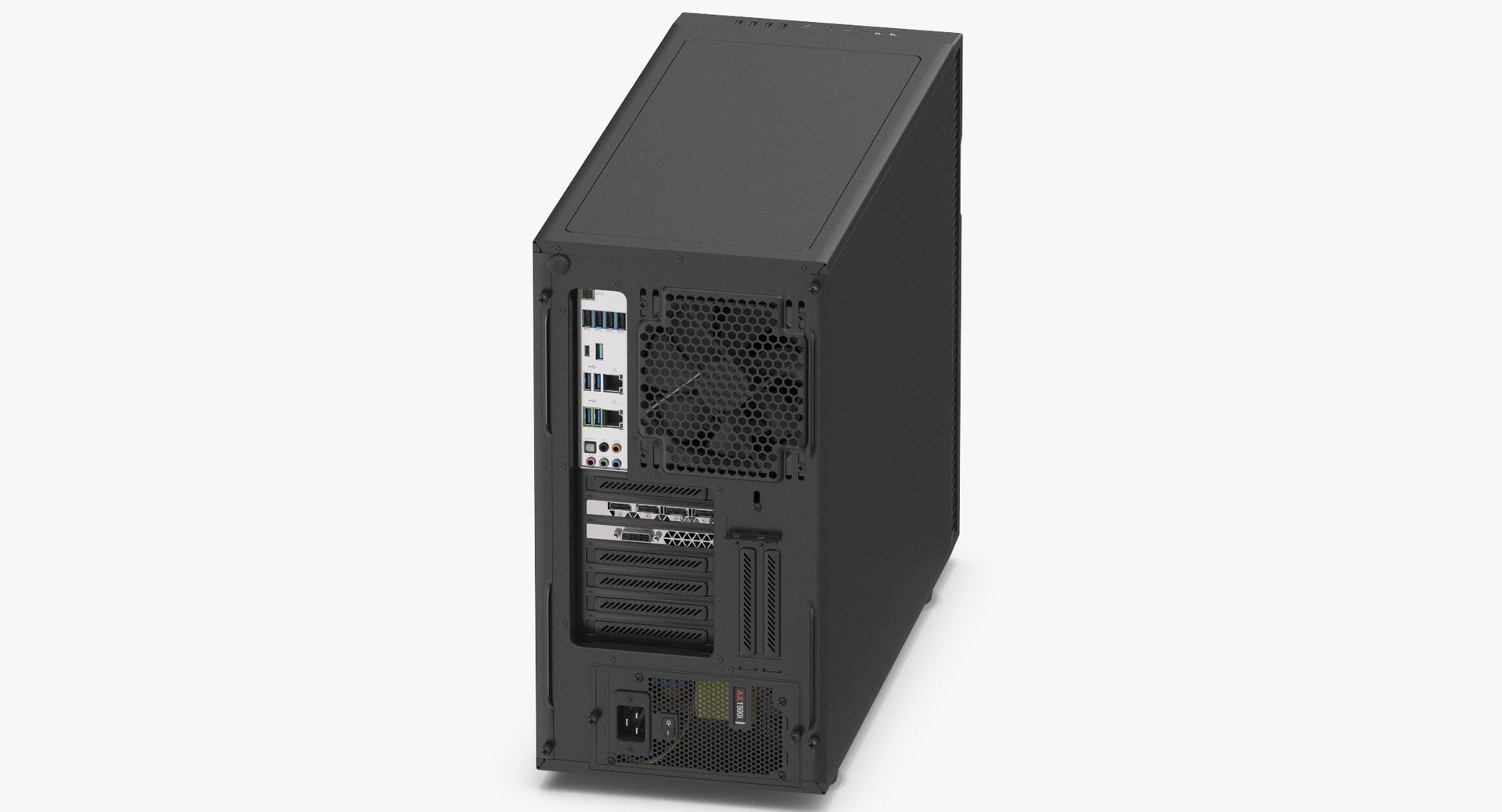 Fractal C Computer Case 3D Model - TurboSquid 1424087