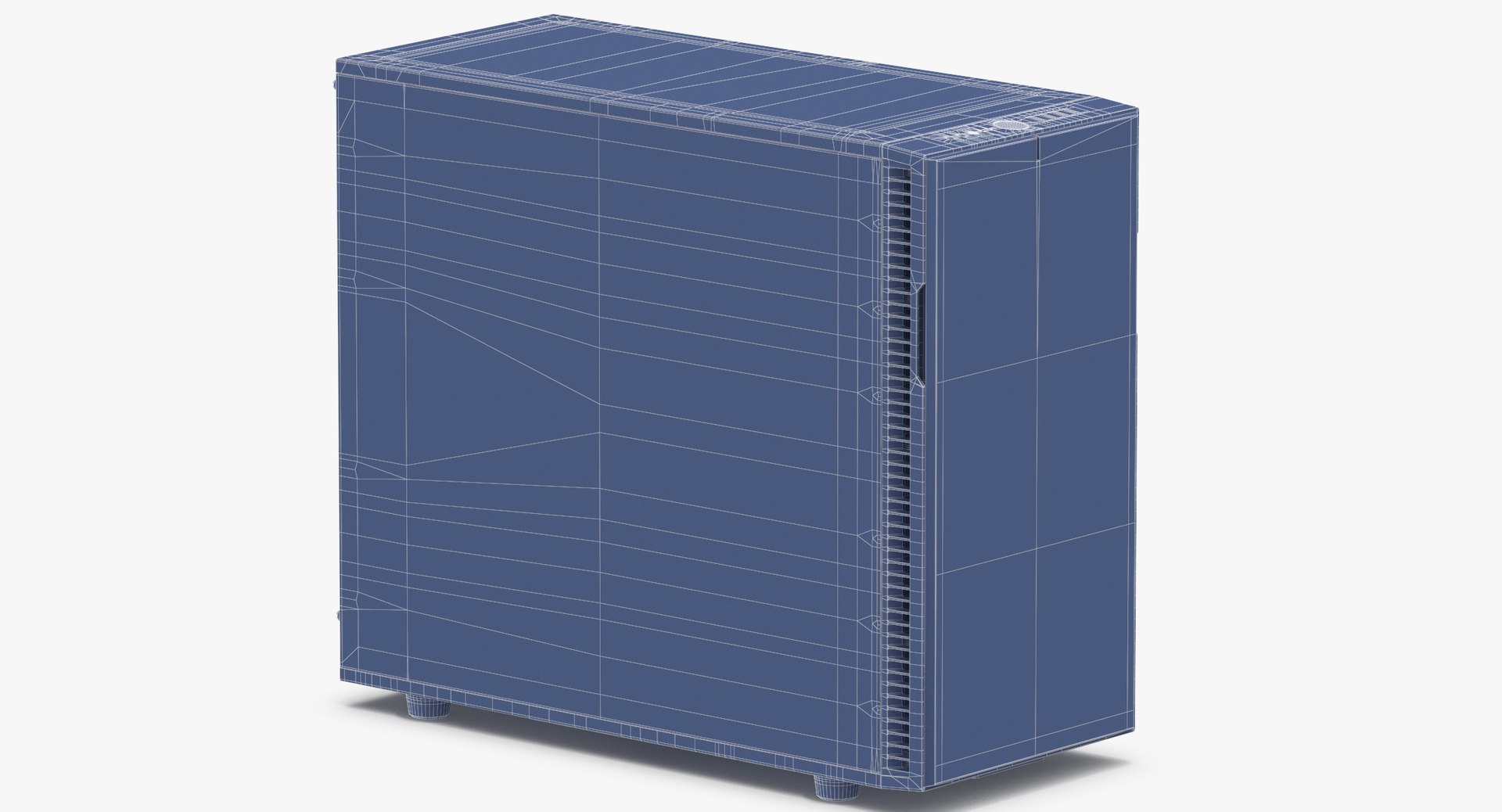 Fractal C Computer Case 3D Model - TurboSquid 1424087