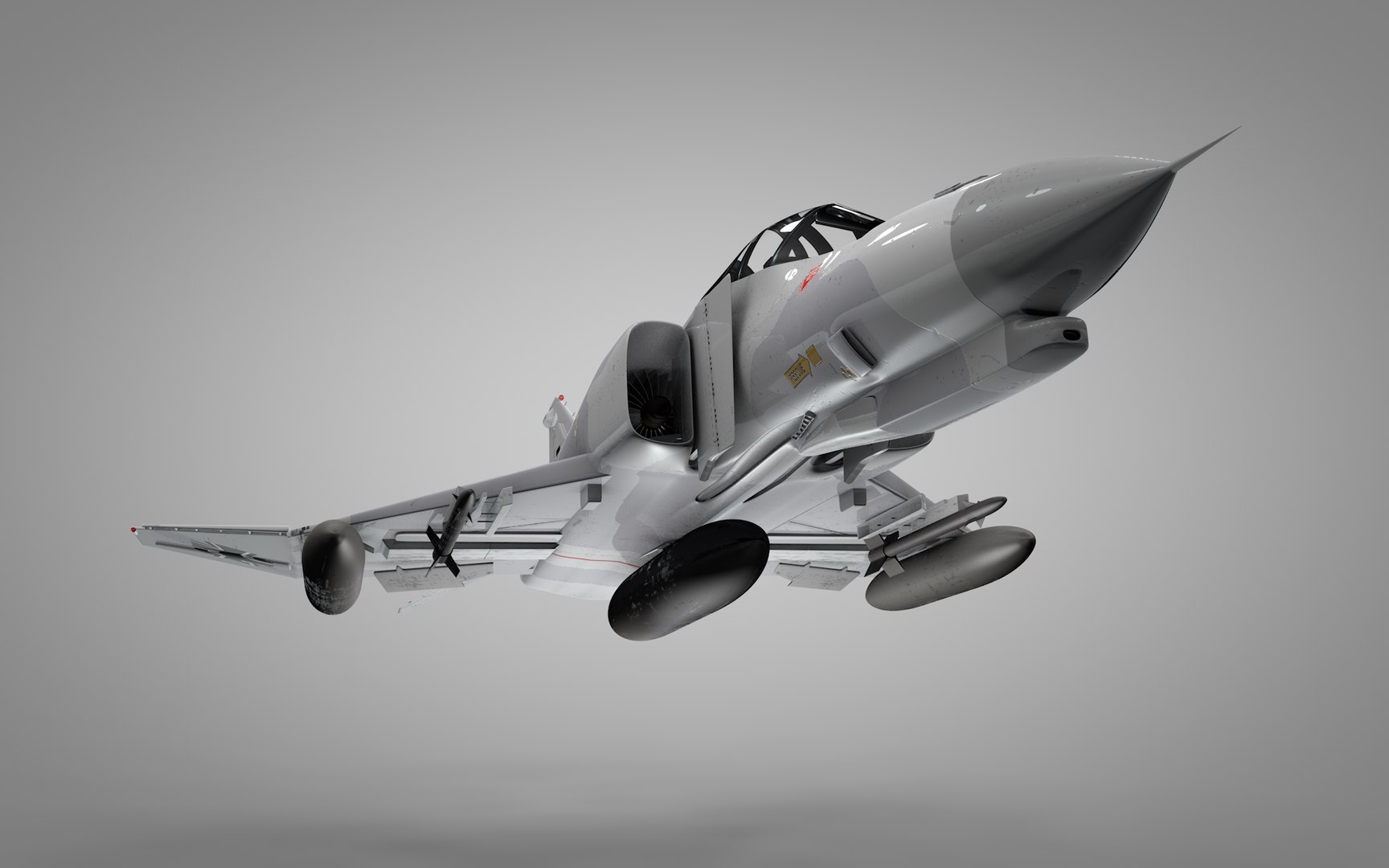 Mcdonnell douglas f-4 model - TurboSquid 1673271