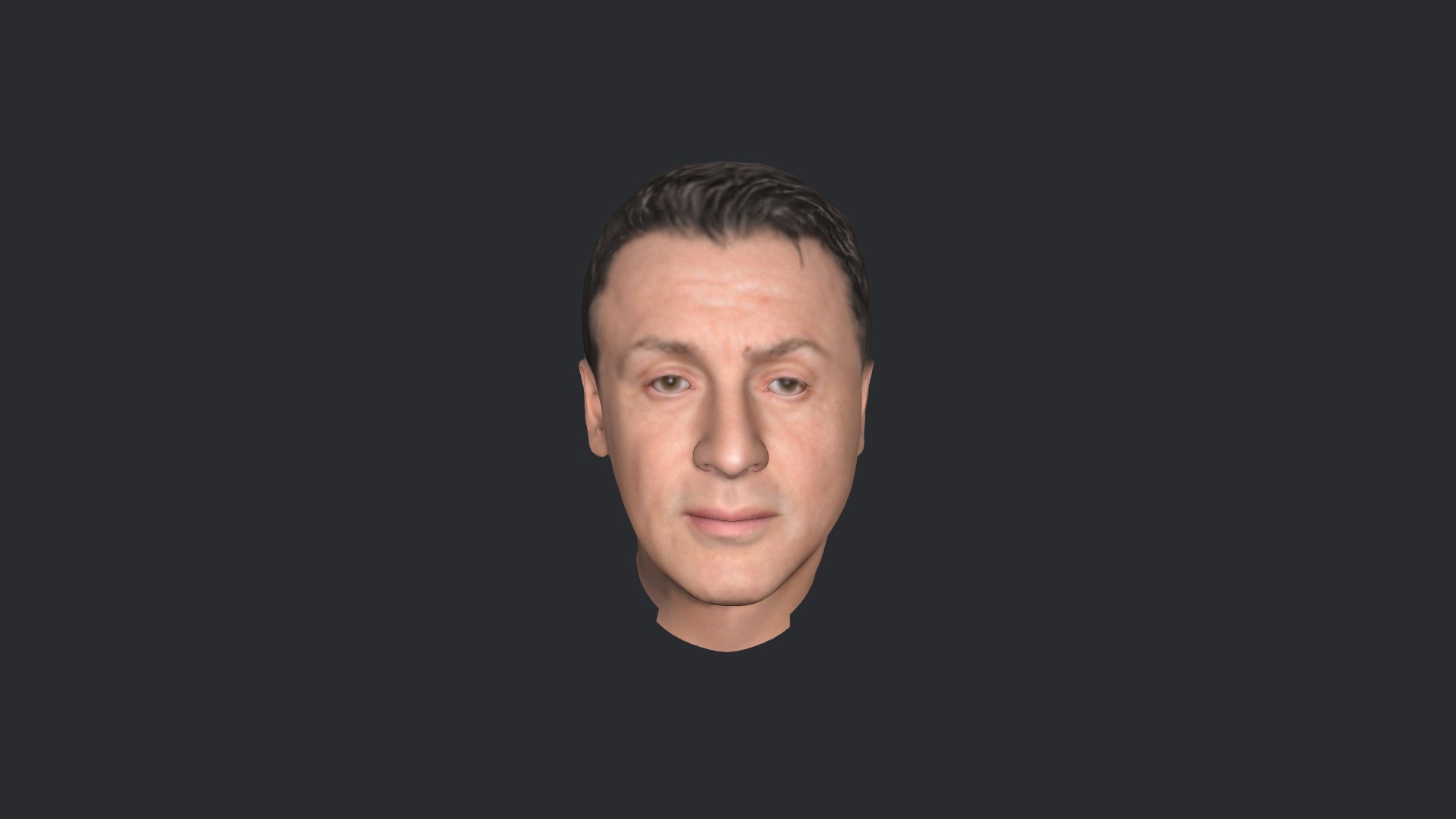 3D model Sylvester Stallone Hyper Realistic Full Body Fully Rigged ...
