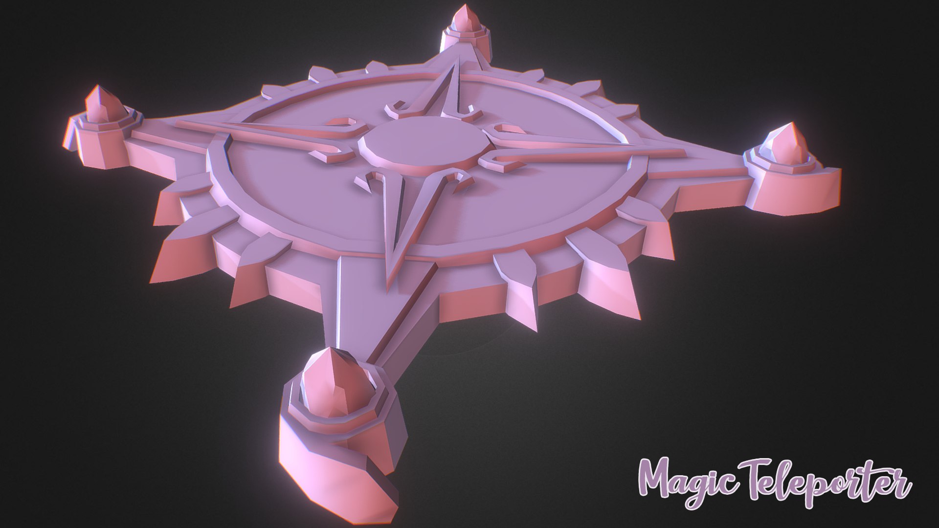3D Magic Teleporter Model - TurboSquid 1974013