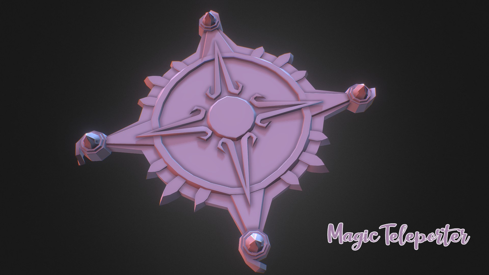 3D Magic Teleporter Model - TurboSquid 1974013