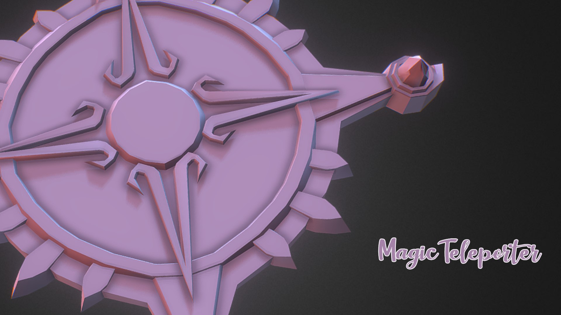 3D Magic Teleporter Model - TurboSquid 1974013