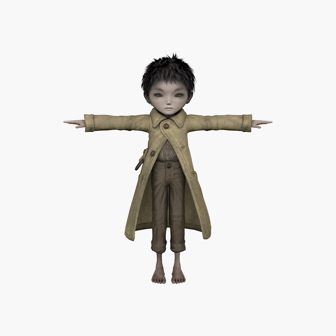 Mono Little nightmares 3D model - TurboSquid 2025976