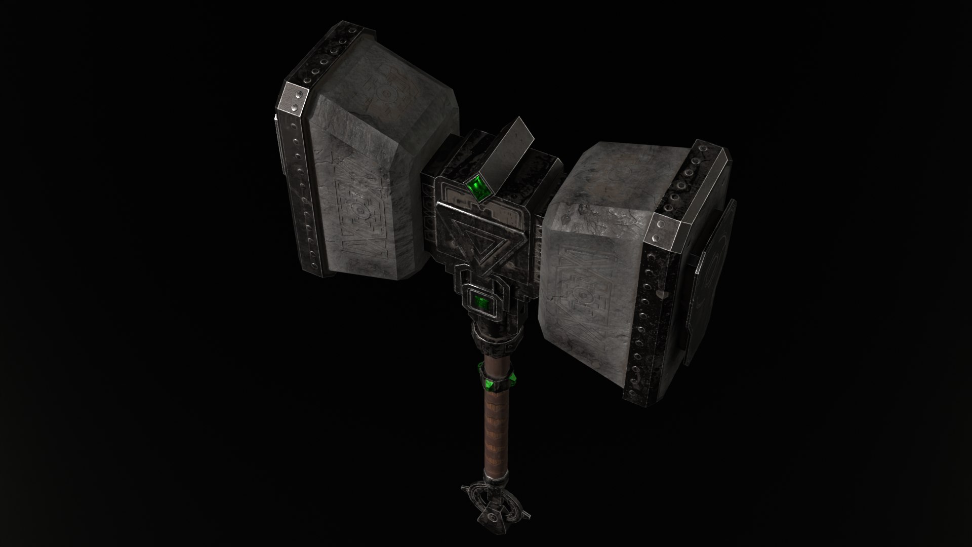 3D Stone Melee Weapons - TurboSquid 2365755