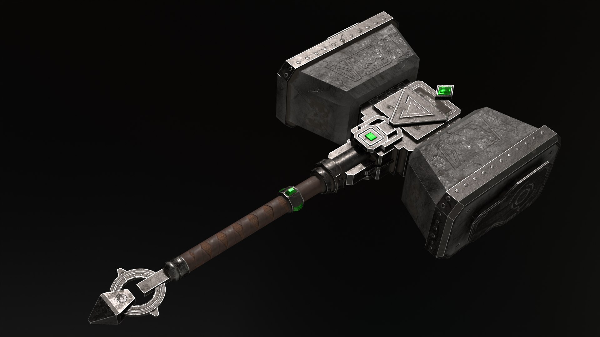 3D Stone Melee Weapons - TurboSquid 2365755