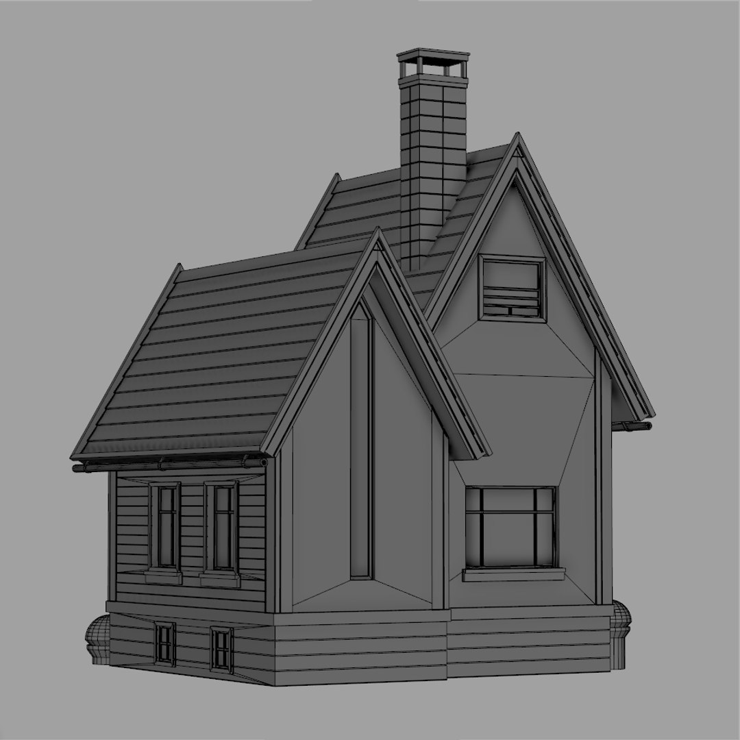 3D Modern Cottage 07 - TurboSquid 2201230