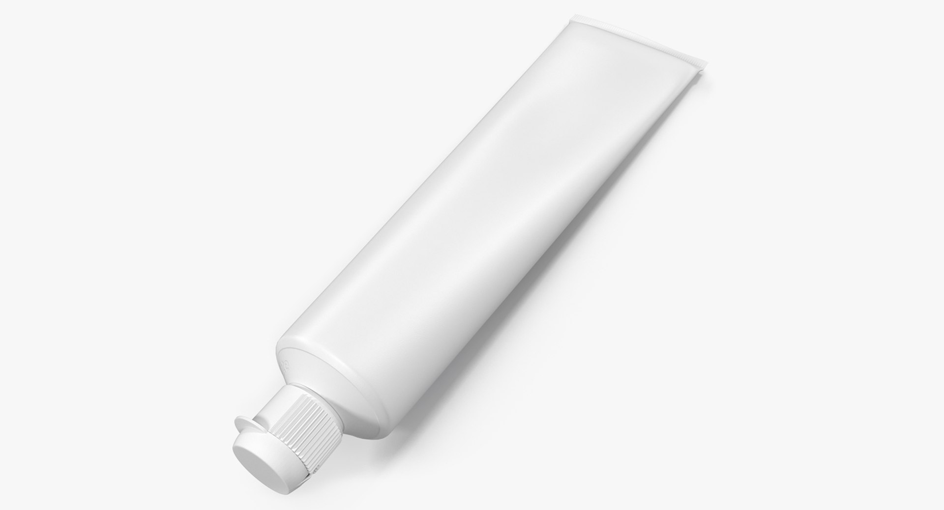 Blank toothpaste tube tooth 3D - TurboSquid 1341333