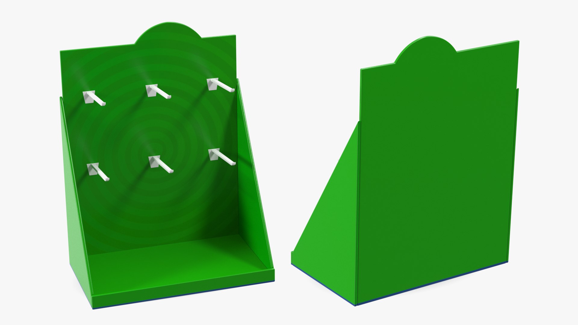 Plastic Counter Top Display Green 3D - TurboSquid 2137504