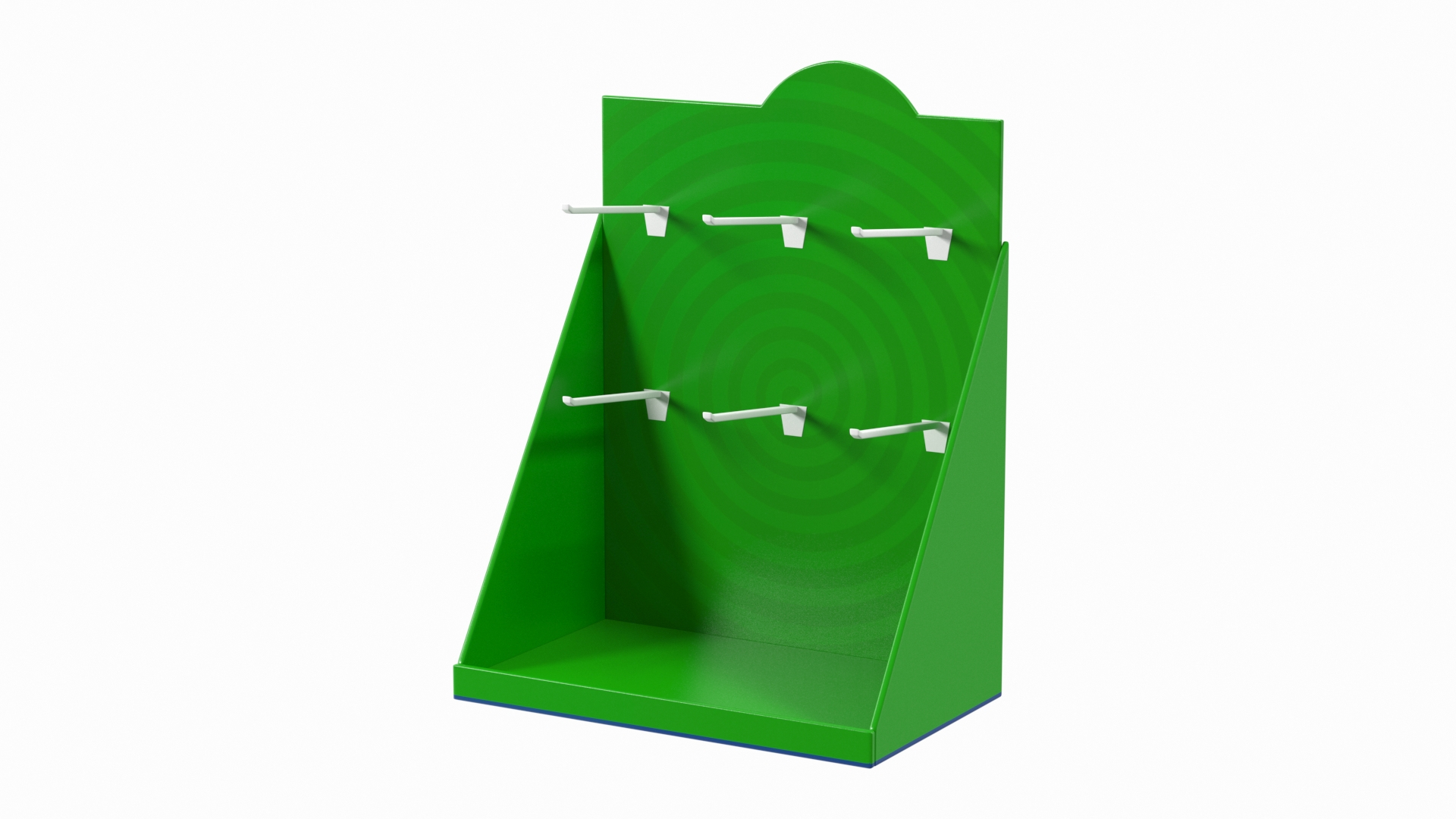 Plastic Counter Top Display Green 3D - TurboSquid 2137504