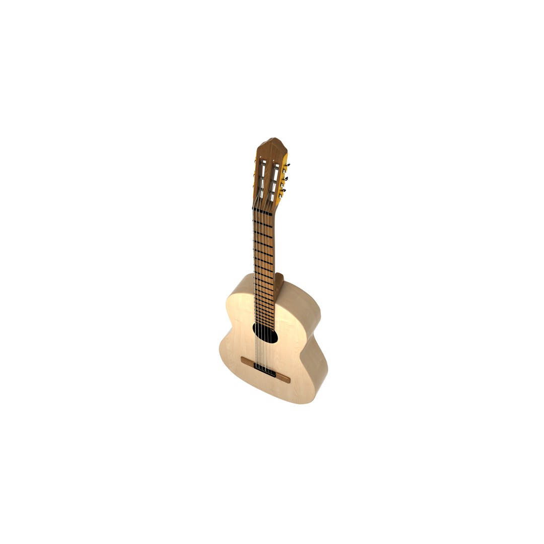 3D Model Guitar String - TurboSquid 1301060