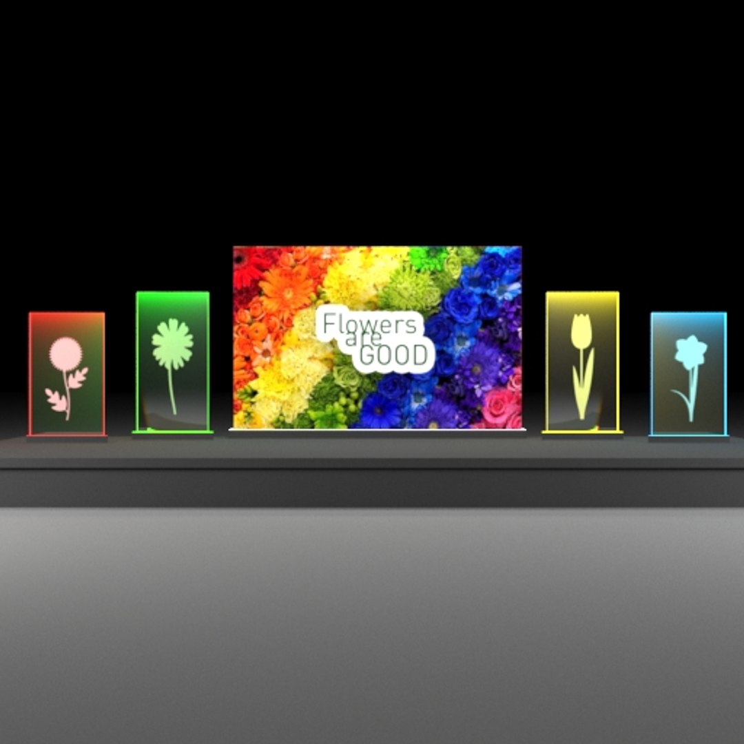 3D stage backdrop model - TurboSquid 1331637