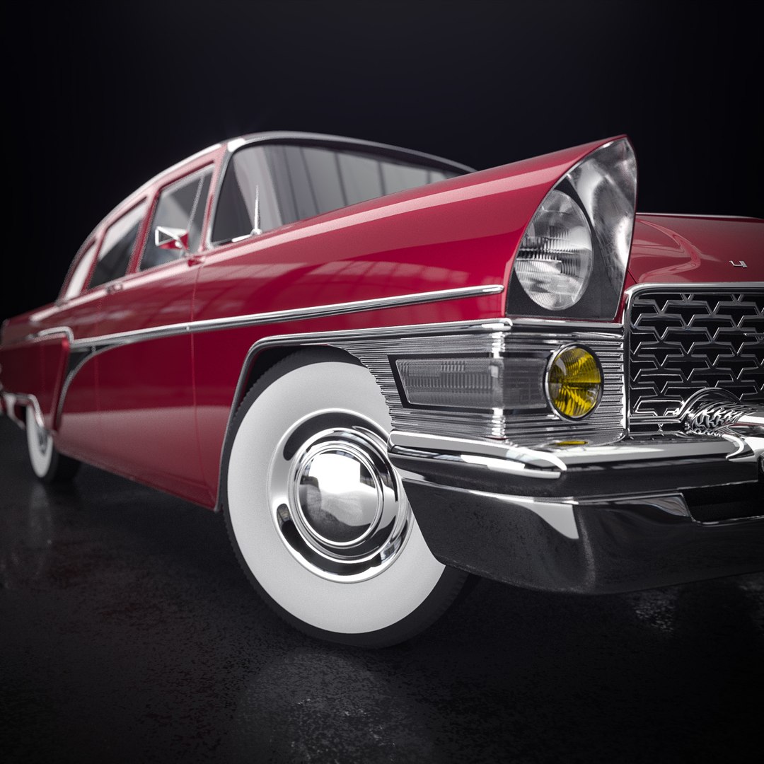 3D Chaika Car - TurboSquid 1359003